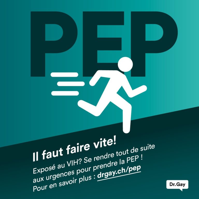 Traitement d'urgence VIH : PEP – GSN Generations Sexualités Neuchâtel